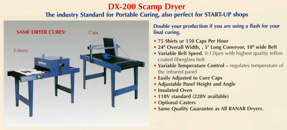 Ranar Equipment Is Back In Production — Catspit Screen Print Supply