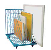 Frame-Mate™ Mobile Frame Rack — Catspit Screen Print Supply