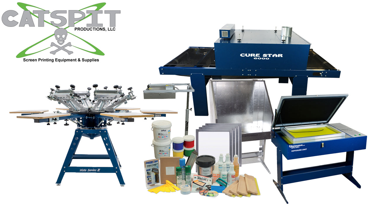 Screen Printing Start Up Kits and Packages — Catspit Screen Print Supply